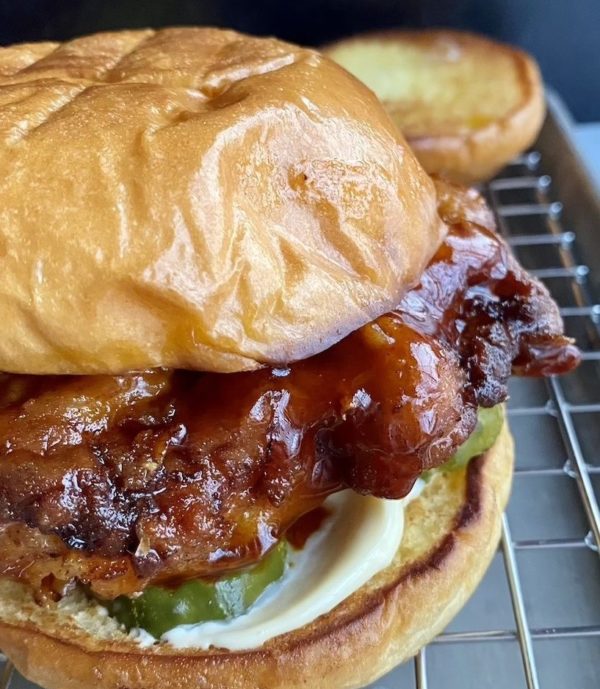 Fried Spicy Chicken Sando - Gracious Eats